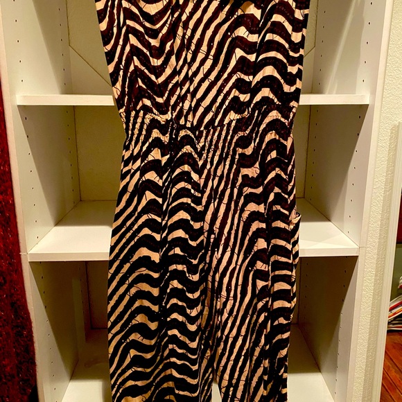 Angie | Pants & Jumpsuits | Angie Animal Print Blousy Jumper Size ...